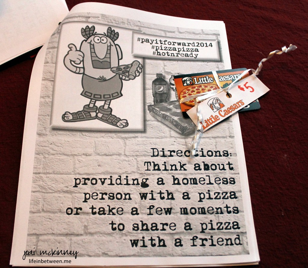 Pay it Forward Christmas Gift & Challenge | the creative life in between